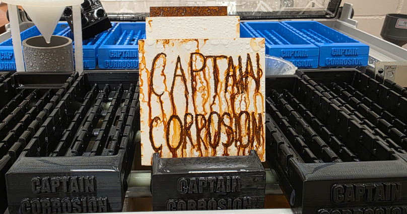 Salt Spray Testing Rack | Captain Corrosion